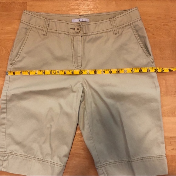 CAbi | Shorts | Cabi Tan Shorts W Pockets In Front Back | Poshmark
